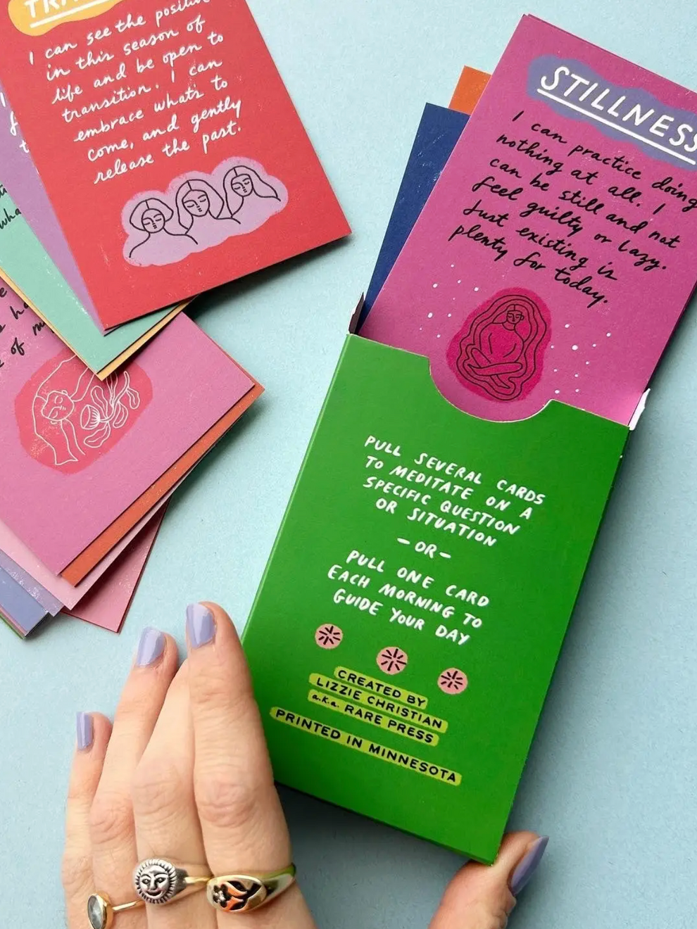 Affirmation Card Deck – Handzy Shop + Studio