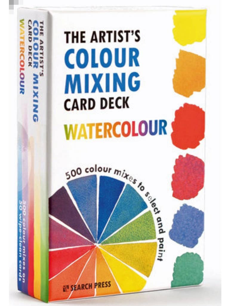 The Artists Color Mixing Card Deck Watercolor – Handzy Shop + Studio
