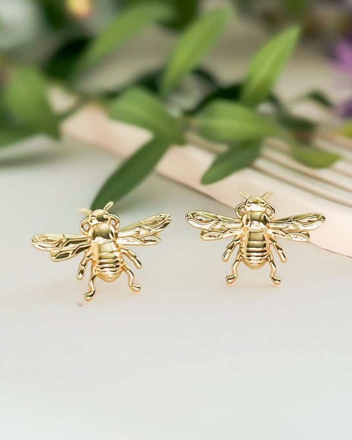 Bumblebee Studs – Handzy Shop + Studio