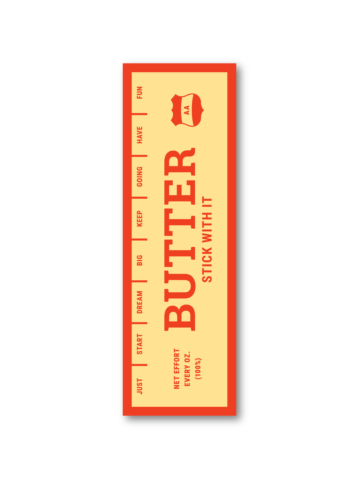 Butter Stick Sticker – Handzy Shop + Studio