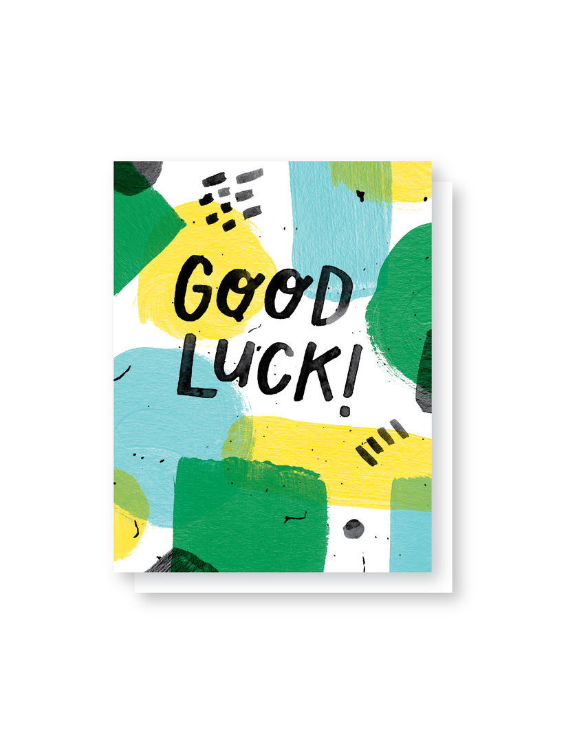 Good Luck Paint Card – Handzy Shop + Studio