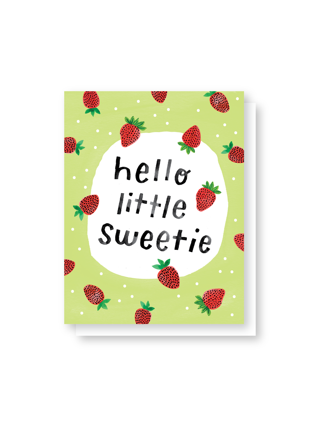 Hello Little Sweetie Card – Handzy Shop + Studio