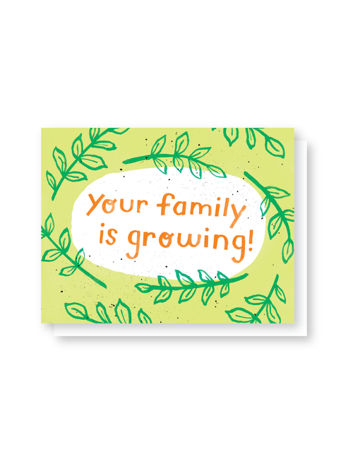 Growing Family Card – Handzy Shop + Studio