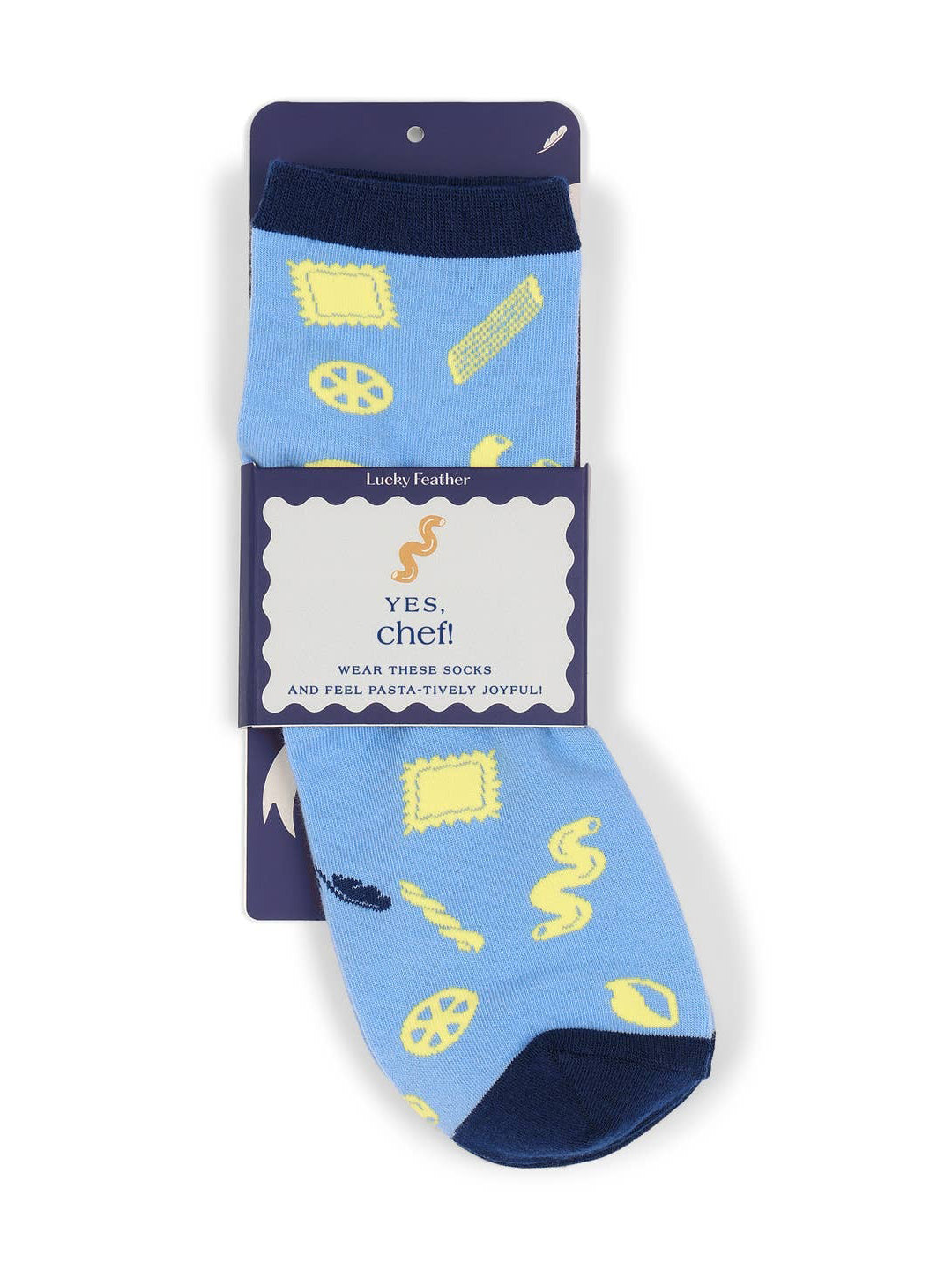 Yes, Chef! Pasta Socks – Handzy Shop + Studio